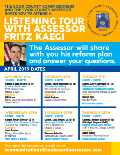 Assessor Town Hall — Cook County Commissioner Kevin B. Morrison ...