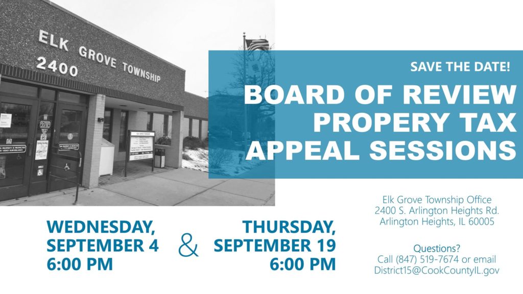 Elk Grove Appeal Session — Cook County Commissioner Kevin B. Morrison ...